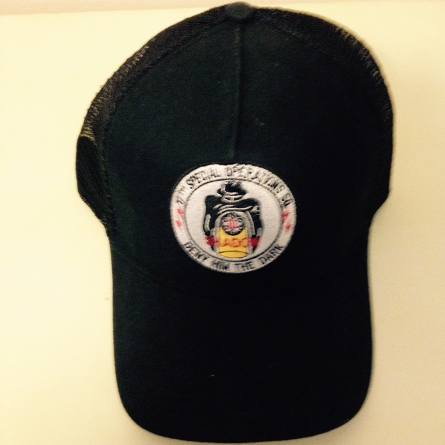 71st SOS Special Operations Hat, Black Mesh – AC-119 Gunship Association